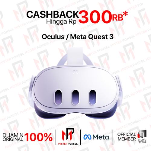 Jual Meta Quest 3 / Oculus VR 128GB 512GB Virtual Reality Headset ...