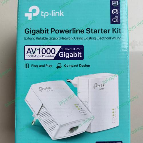 Jual TP -TP-LINK AV-1000 POWERLINE ADAPTOR -sepasang in&out (1 set ...