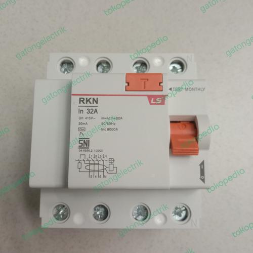 Jual RKN 3P+N 4POLE 30MA 32A LS ORIGINAL - Jakarta Barat ...