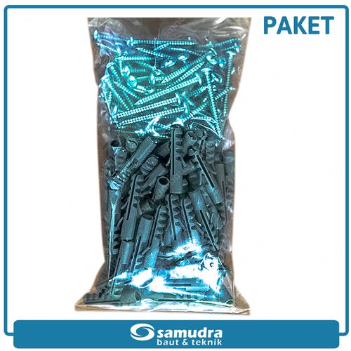 Jual Paket 2 Set Angkur Skrup S6 100 pcs Baut Dinding Lubang Tembok Beton - Kota Cirebon ...