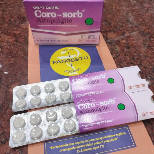Promo Coro-Sorb 1 Strip 10 Tablet / Corosorb Coro Sorb Corosob Coro-sob ...