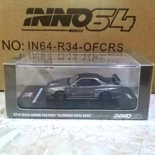 Jual Inno Inno64 Nissan Skyline GT-R R34 Omori Factory Clubman Race Spec - Kota Semarang ...