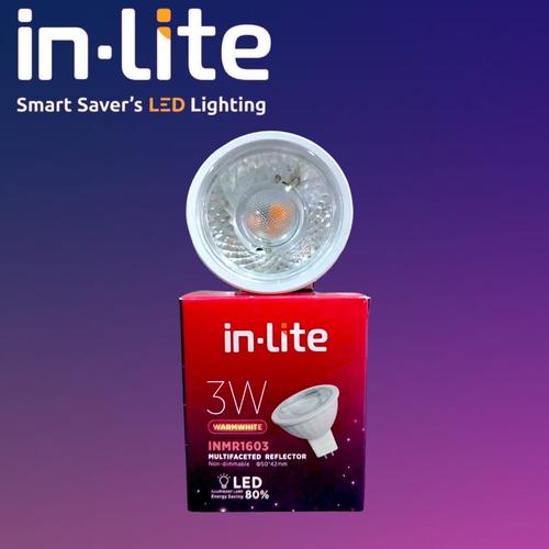Jual INLITE LAMPU MR16 3W / 5W / 7W IN-LITE INMR1603 PUTIH/KUNING - 3W ...