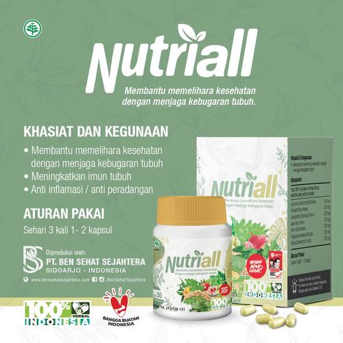 Jual Nutriall 30 Kapsul Membantu Memelihara Kesehatan Tubuh - Kab. Sidoarjo - Ben Sehat ...