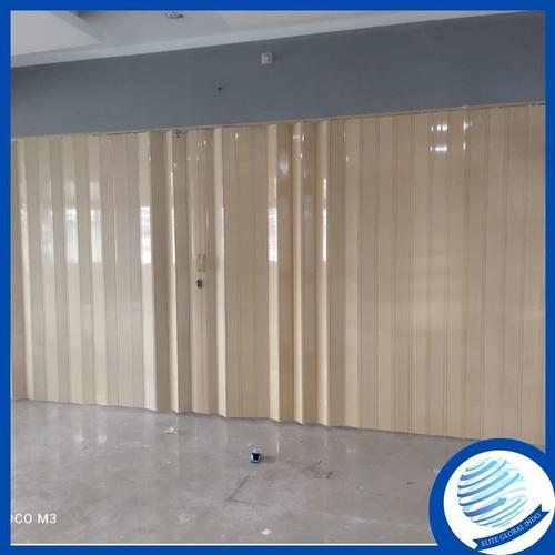 Jual pvc sekat pintu folding door penyekat ruangan praktis tinggi maks ...
