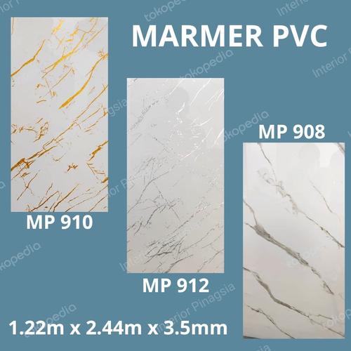 Jual MARMER PVC 122 X 2.44 X 3,5mm PVC HIASAN DINDING/ WATERPROOF - MP ...