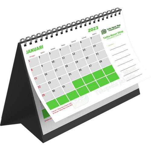 Jual Kalender Meja 2024 - Linen - 7 Lbr 2 Muka- Bahan Ac 230 -Potrait ...