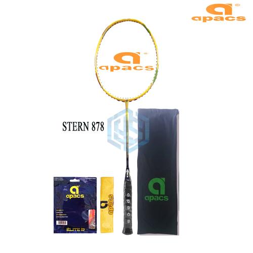 Jual Raket Badminton Apacs Stern 878 Bonus Komplit - RAKET+SENAR - Kab ...