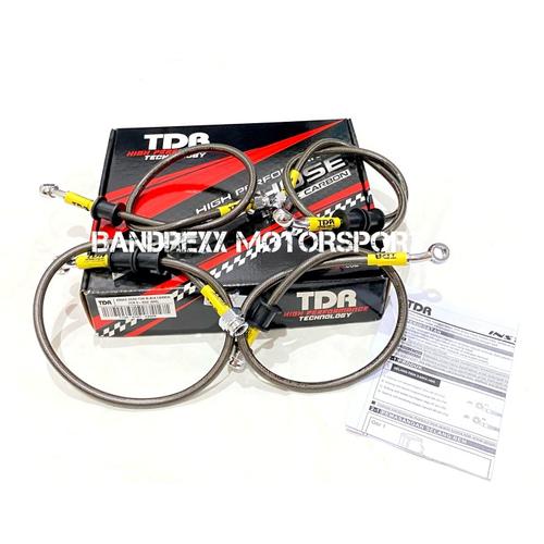 Jual Selang Rem TDR Racing Black Carbon For Yamaha Xmax Connected ...