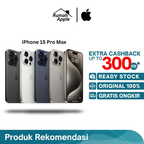 Jual Apple iPhone 15 Pro Max 1T 512GB 256GB Resmi iBox - PROMO 256GB, Blue Titanium - Jakarta ...