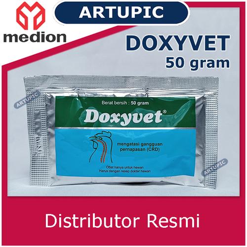 Jual Doxyvet 50 gram Obat ayam burung ngorok CRD flu infeksi pernafasan ...