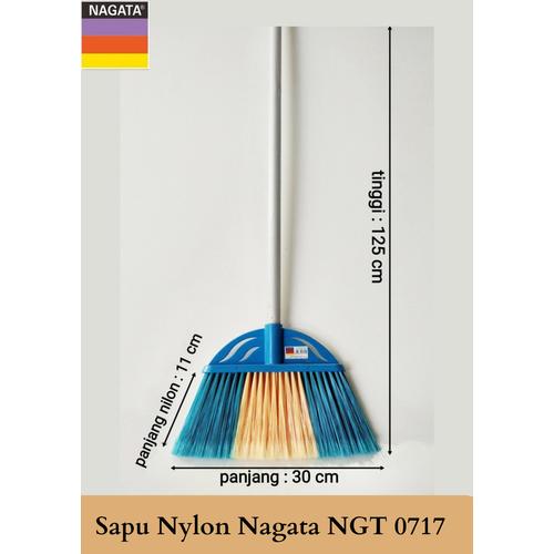 Jual Sapu Nylon Nagata NGT 0717 |Sapu Lantai Plastik | Alat Kebersihan ...