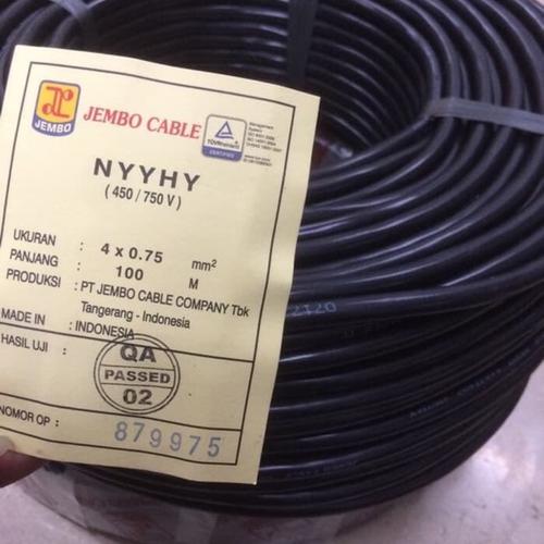 Jual Kabel Serabut NYYHY 4x0,75 4x0.75 mm JEMBO Roll 100m - Jakarta ...