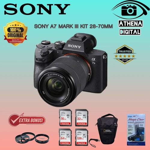 Jual SONY ALPHA A7 III KIT 28-70MM / SONY A7 MARK III KIT 28-70MM ...