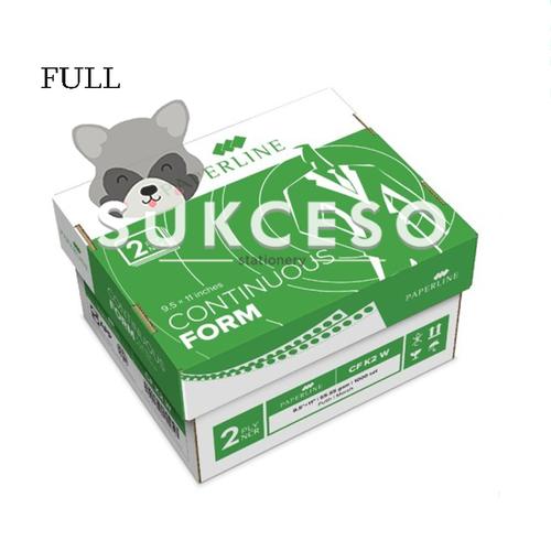 Jual Paperline PPL Continous Form 2 Ply Warna / Kertas CF K2 W - Kota ...