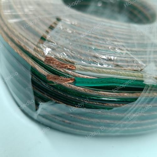 Jual Kabel transparan 2 x 120 per meter / Kabel Serabut 2 x 120 per ...