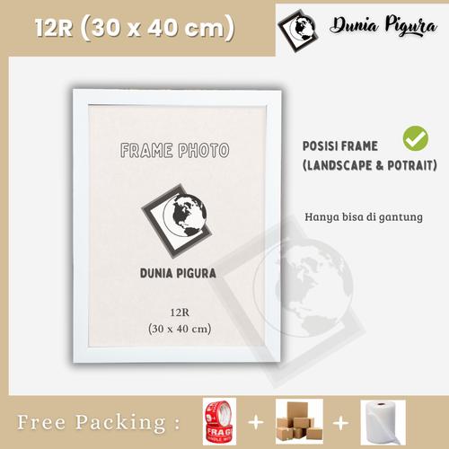 Jual Bingkai Foto 12R (30x40 cm) PAKAI KACA / Frame Photo | Khusus ...
