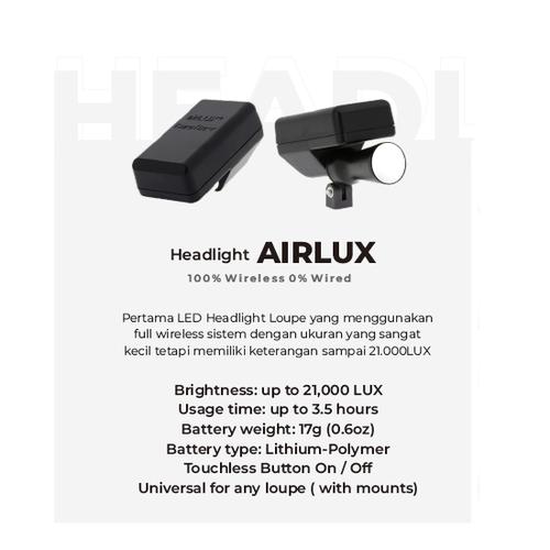 Jual Dental Jaya Headlight Loupe Lumadent Universal Lampu Dental Loupe ...