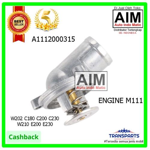 Jual Thermostat Mercedes Engine M111 C180 C200 C230 E200 E230 ...