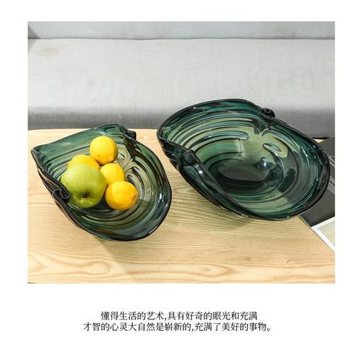 Jual Tempat Penyimpanan Buah Kaca / Glass Serving Plate 2124 - Size (M ...