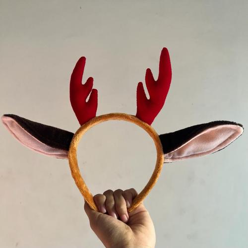 Jual Bando Bandana Karakter Telinga Hewan Jerapah, Rusa, Sapi ...