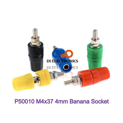 Jual P50010 M4x37 4mm Banana Socket Female Binding Post Terminal ...