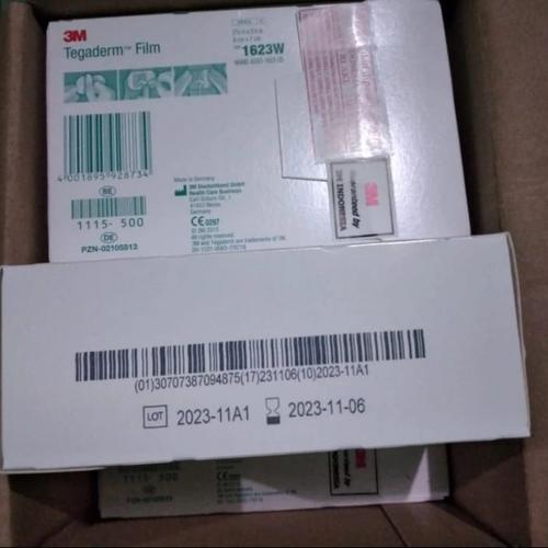 Jual 3M TEGADERM FILM 1623W 6cm x 7cm Plester infus set - Jakarta ...