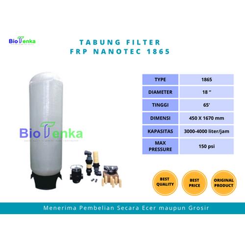 Jual Tabung Filter FRP Nanotec Biotenka 1865 / Tabung saja - Kota ...