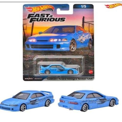 Jual HOT WHEELS CUSTOM ACURA INTEGRA SEDAN GSR FAST AND FURIOUS FNF C ...