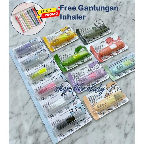 Promo Pastel Inhaler Translucent/Inhaler BamBam/Orange/vanila/mixberry ...