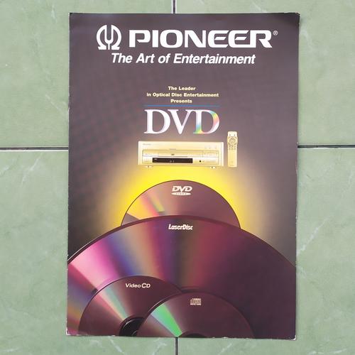 Jual buku booklet brosur iklan laser disc cd vcd dvd player PIONEER - Kab. Sukoharjo - toko ...