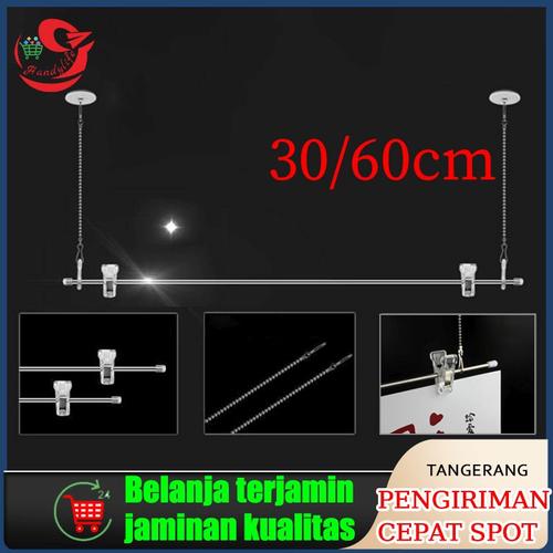 Promo Hanging Banner/Hanging Stand/Hanging banner/alat gantung poster ...