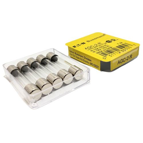 Jual Fuse Kaca AGC-2R 2A 250V 6,3x32 Quick Blow AGC-2-R 2A 250V ...
