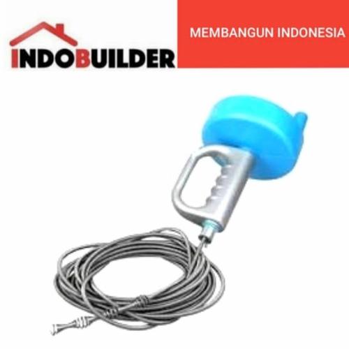 Jual BELTER PIPE CLEANER 10 METER X 1/4 INCH / ROTARY SPRING DRAIN ...