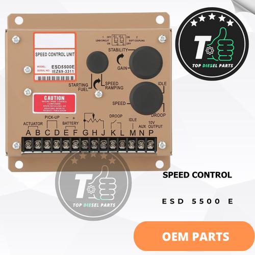 Jual Speed Controller ESD5500E OEM Governor DC 12V 24V Engine Panel ...