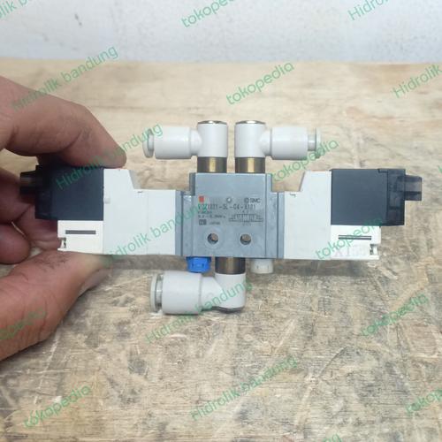 Jual VQZ1321 - 5L - C4 - X101 SMC SELENOID VALVE 5/3 DOUBLE CONTROL 24 VDC - Kota Bandung ...