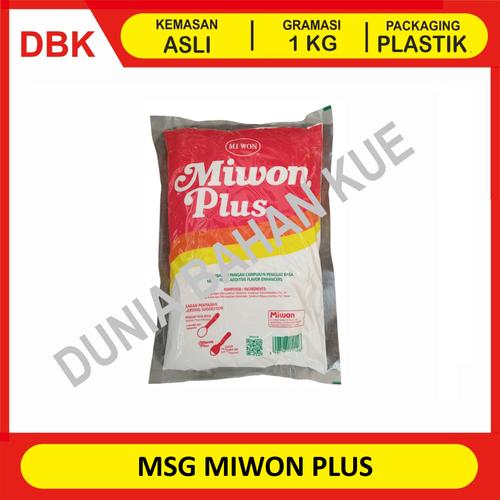 Jual MONOSODIUM GLUTAMATE MSG PECIN VETSIN MURNI MIWON MI-WON PLUS 1 KG ...