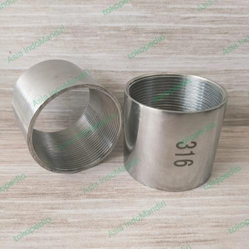 Jual Socket Drat Dalam 1" inch Stainless SS 316 Class 150 SDD SS316 ...