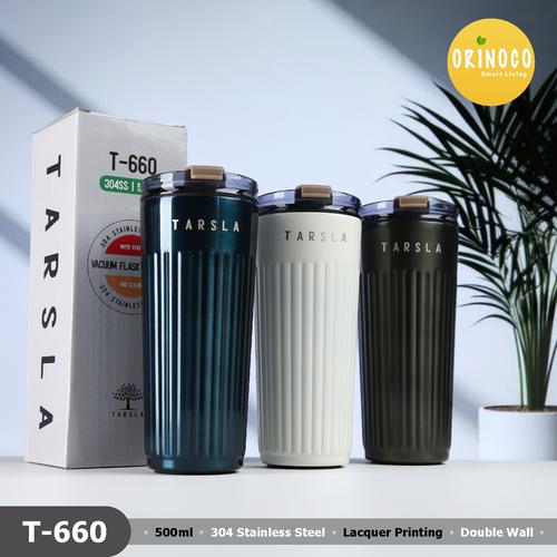 Promo Orinoco Mug Premium T-660 Stainless 500ML Tumbler Mug + Straw ...
