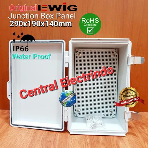 Jual EWIG Junction Box Panel BG 290×190×140mm Plastik ABS With Base ...