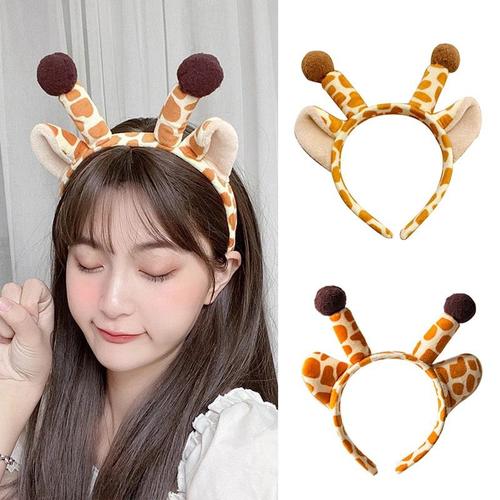 Jual Bando Bandana Karakter Telinga Hewan Jerapah, Rusa, Sapi ...