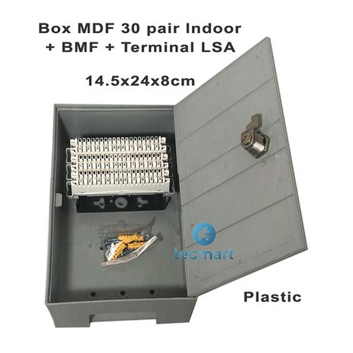 Jual Box MDF telepon 10-30pair / terminal box mdf fiber 10-30pair+LSA ...