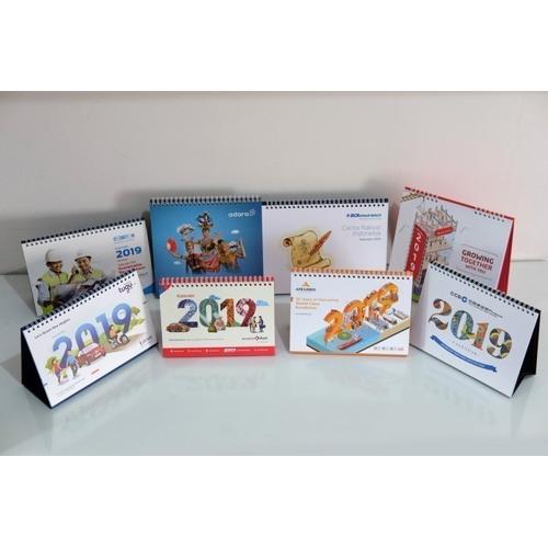 Jual Cetak Kalender Meja 2024 - Linen Hitam - 7 Lbrr 2 Muka - Bahan Ac ...