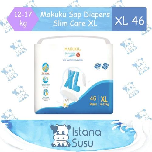 Jual Makuku SAP Diapers Slim Care Tape/Pants Ukuran Besar NB/S/M/L/XL/XXL - M 50 (Celana) - Kota ...