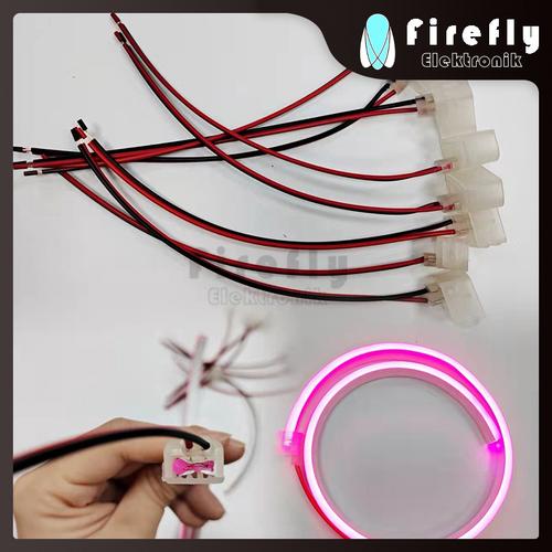 Promo Konektor / Connector Jepit Kabel Untuk DC 12V Neon Flex strip ...