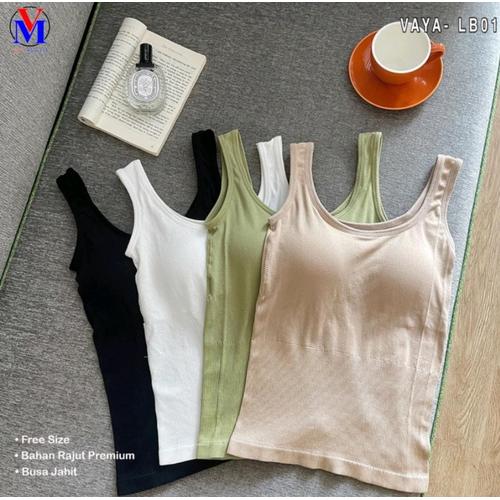 Jual PROMO!! Vaya Basic Tanktop Bra With Cup (Premium) Art LB01 - Jakarta Barat - YNZ | Tokopedia