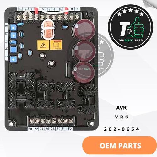 Jual 202-8634 AVR VR6 OEM 2028634 365-2076 309-1019 Regulator Generator ...