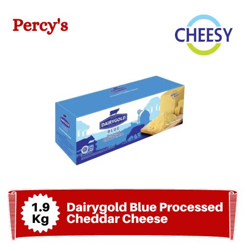 Jual Dairygold Blue Processed Cheddar Cheese 1.9 Kg - Kota Makassar ...