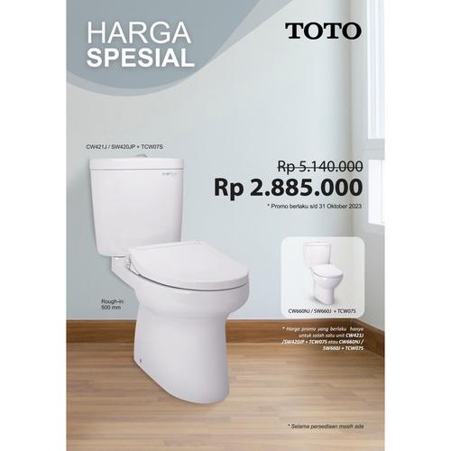 Jual TOTO CW421 / CW421J + TCW07S ECO WASHER - Kota Tangerang ...