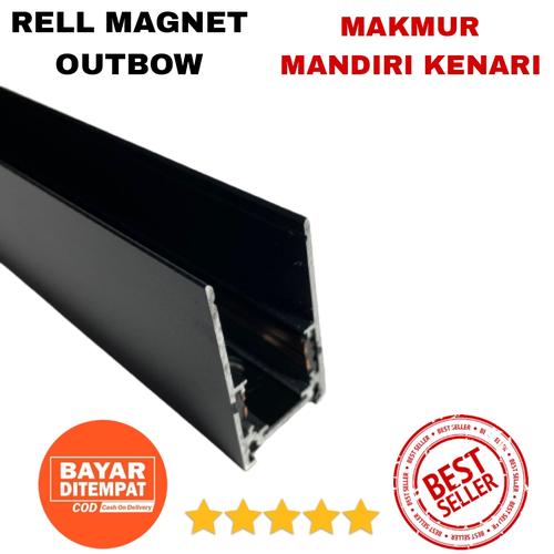 Jual RELL LAMPU MAGNETIC 2 METER TRACK LIGHT OUTBOW / RELL MAGNET ...